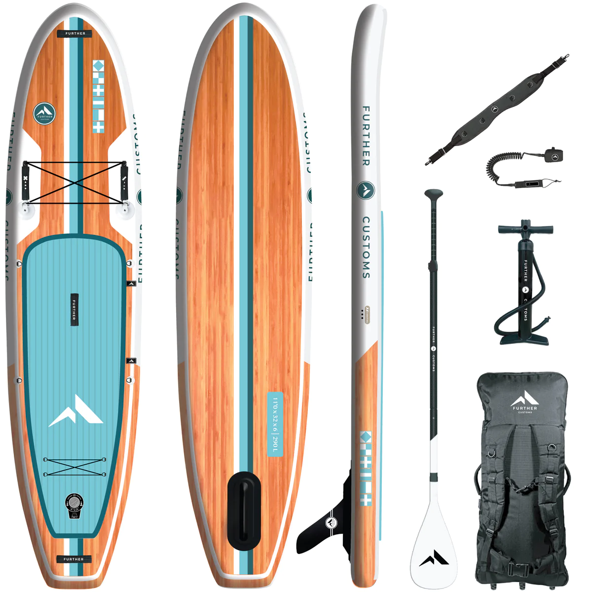 FC 110 Seafarer Aqua Inflatable Paddle Board – JB Langley
